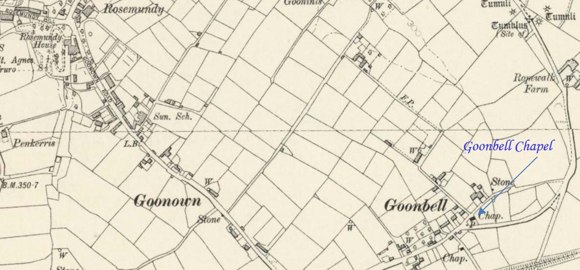 Mapping Methodism – Goonbell Primitive Methodist Chapel – Cornish Story