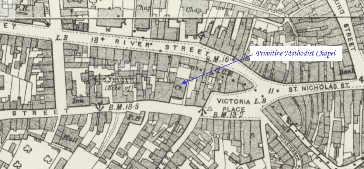 Mapping Methodism – Truro Primitive Methodist Chapel – Cornish Story