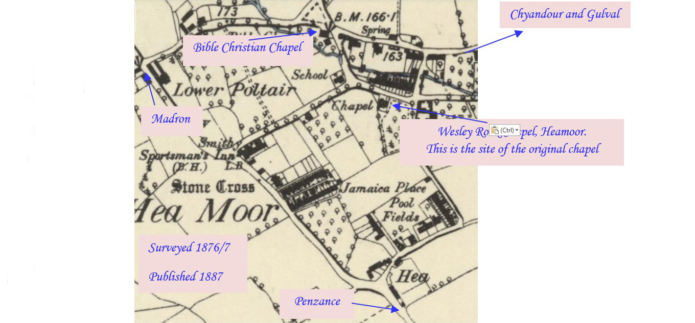 Mapping Methodism – Wesley Rock Wesleyan Chapel – Cornish Story