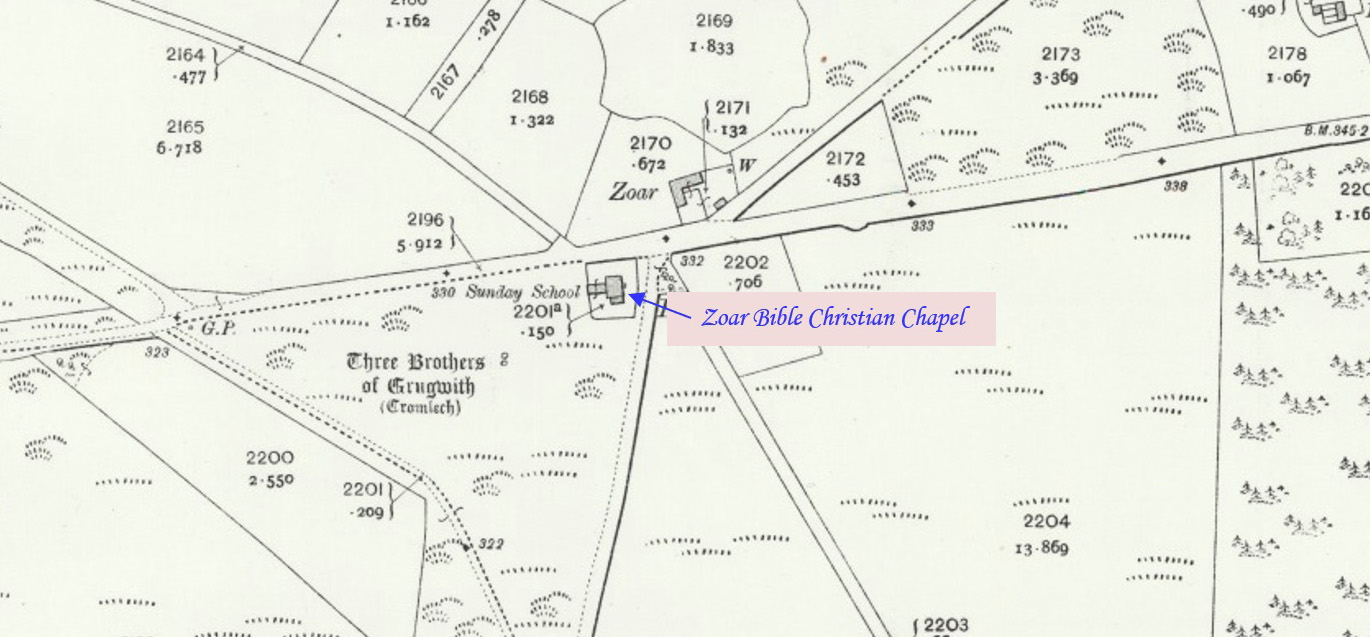Mapping Methodism – Zoar Bible Christian Chapel – Cornish Story