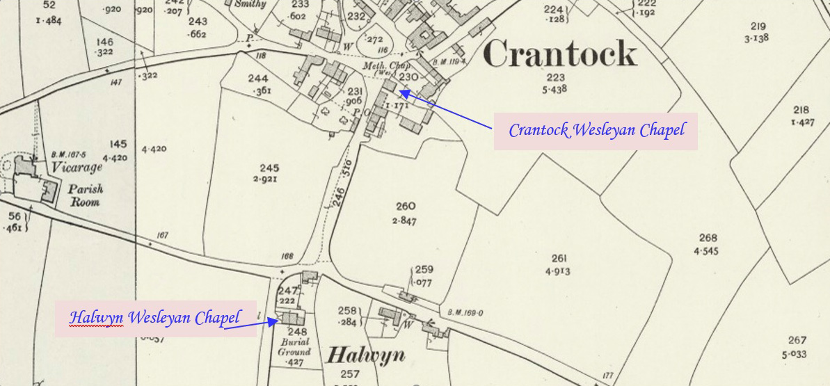 Mapping Methodism – Crantock Wesleyan Chapel – Cornish Story