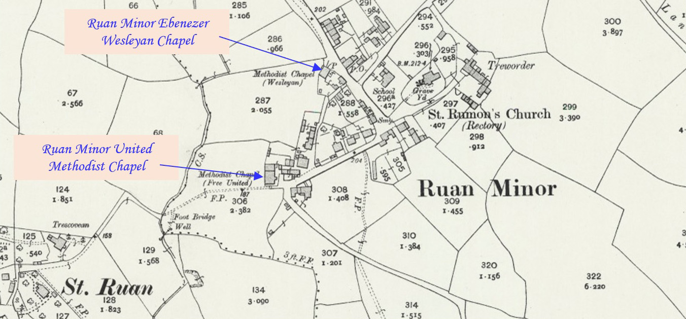 Mapping Methodism – Ruan Minor Wesleyan Chapel – Cornish Story