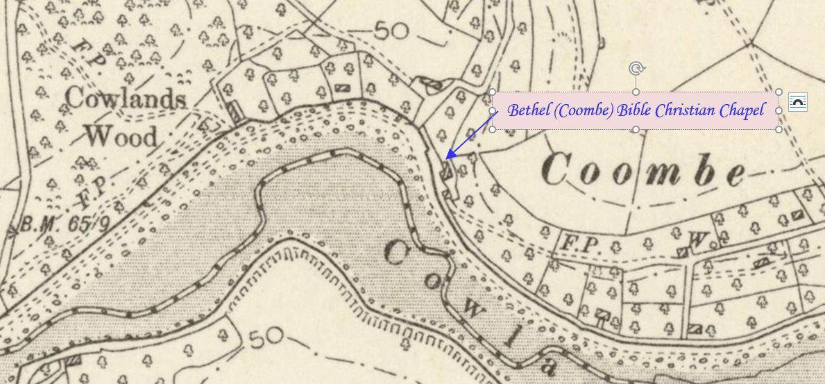 Mapping Methodism – Bethel (Coombe) Bible Christian Chapel – Cornish Story