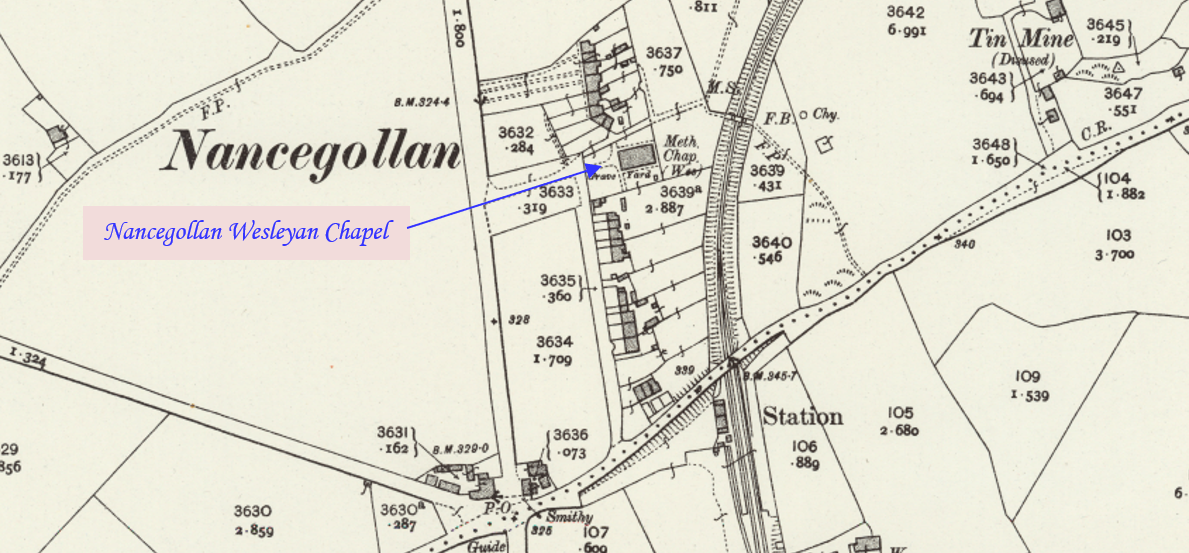 Mapping Methodism – Nancegollan Wesleyan Chapel – Cornish Story