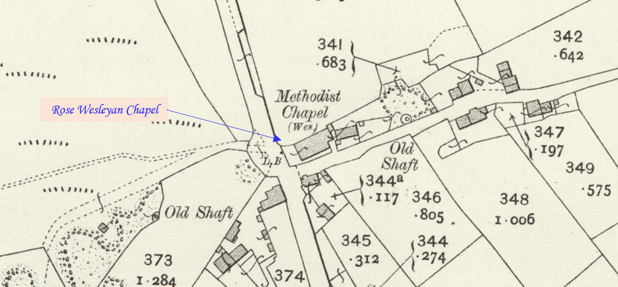Mapping Methodism – Rose Wesleyan Chapel – Cornish Story