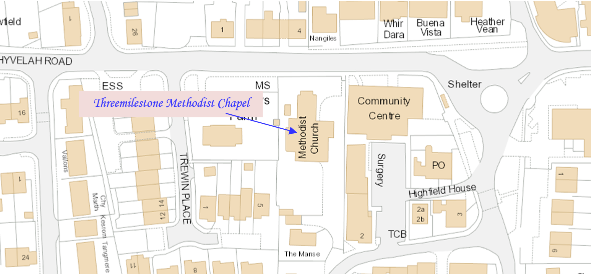Mapping Methodism – Threemilestone Methodist Chapel – Cornish Story