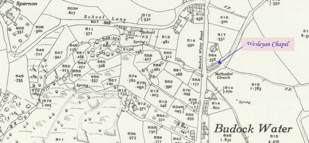 Mapping Methodism – Budock (Water) Wesleyan Chapel – Cornish Story