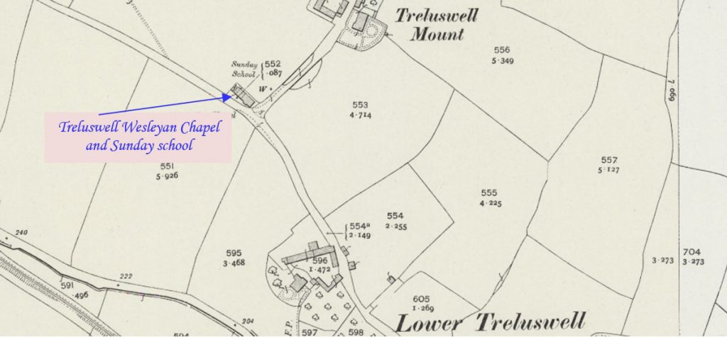 Mapping Methodism – Treluswell Wesleyan Chapel – Cornish Story