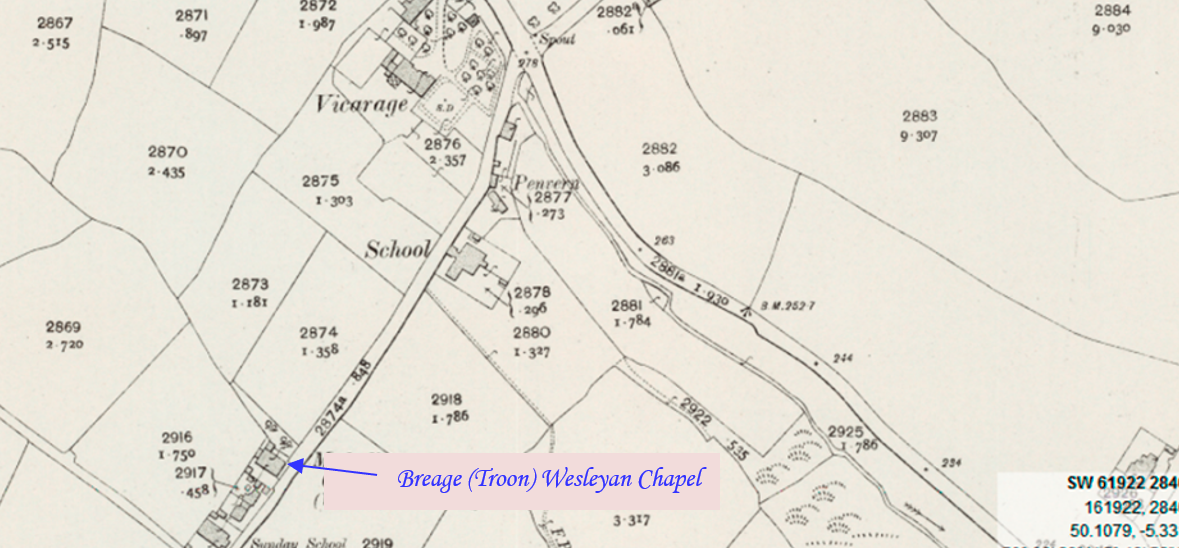 Mapping Methodism – Breage (Troon) Wesleyan Chapel – Cornish Story