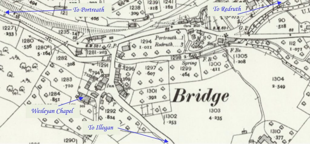 Mapping Methodism – Bridge Wesleyan Chapel – Cornish Story