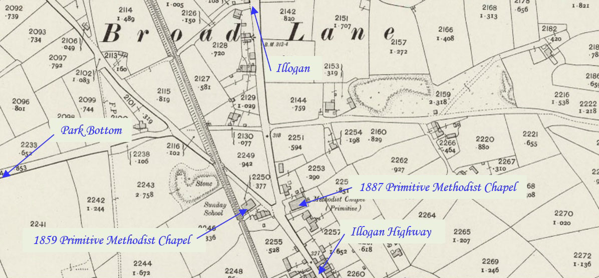 Mapping Methodism – Illogan Broad Lane Primitive Methodist Chapel ...
