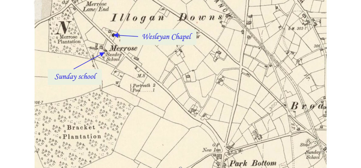 Mapping Methodism – Illogan Downs Wesleyan Chapel – Cornish Story