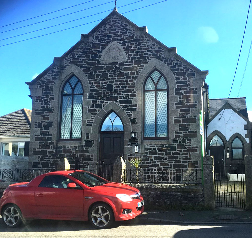 Mapping Methodism – Redruth South Downs Road Wesley Chapel – Cornish Story
