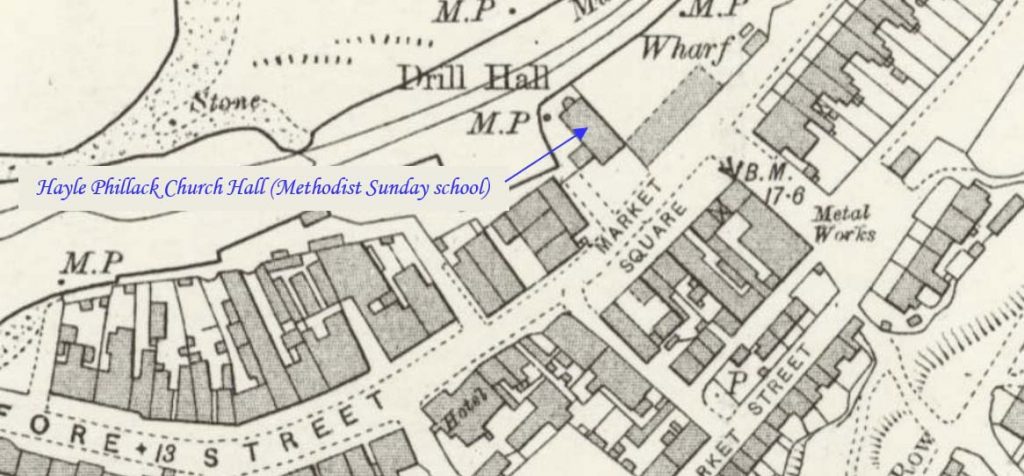 Mapping Methodism – Hayle Phillack Methodist Sunday school – Cornish Story