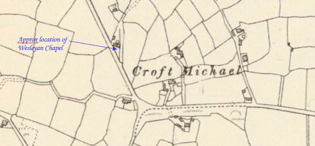 Mapping Methodism – Croft Michell (Michael / Mitchell) Wesleyan Chapel ...