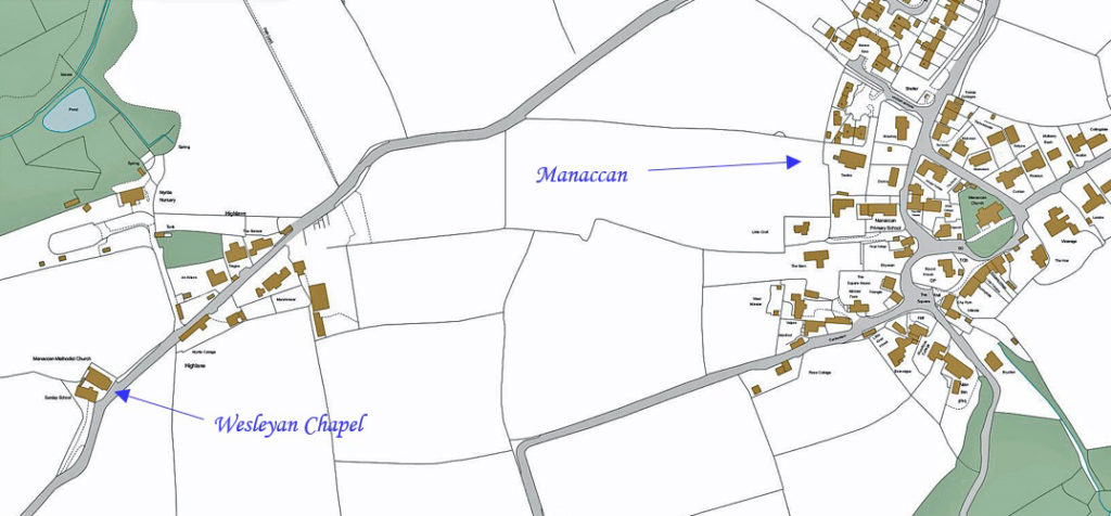 Mapping Methodism – Manaccan Wesleyan Chapel – Cornish Story