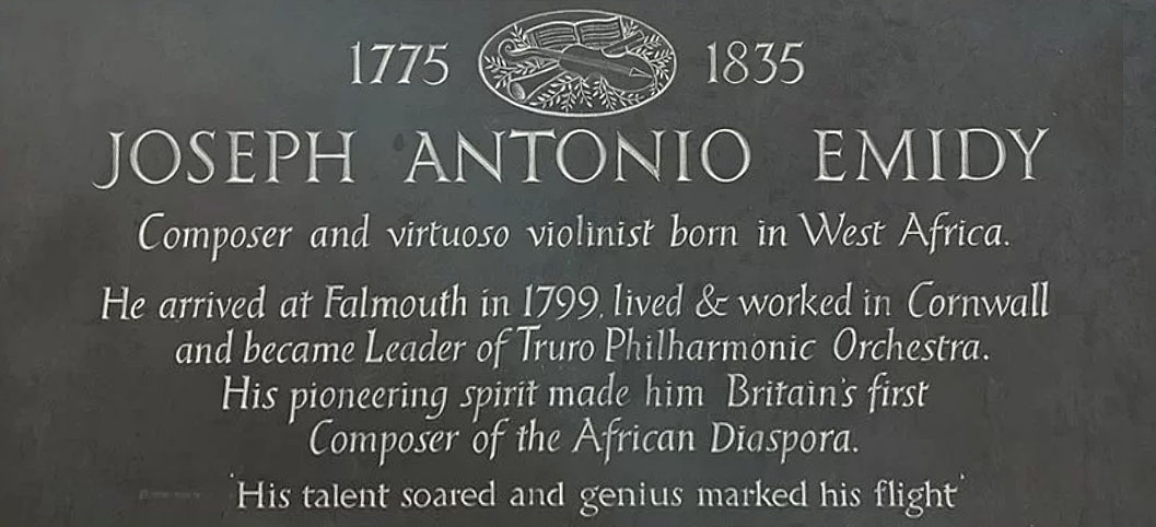Joseph Antonia Emidy – Cornish Story