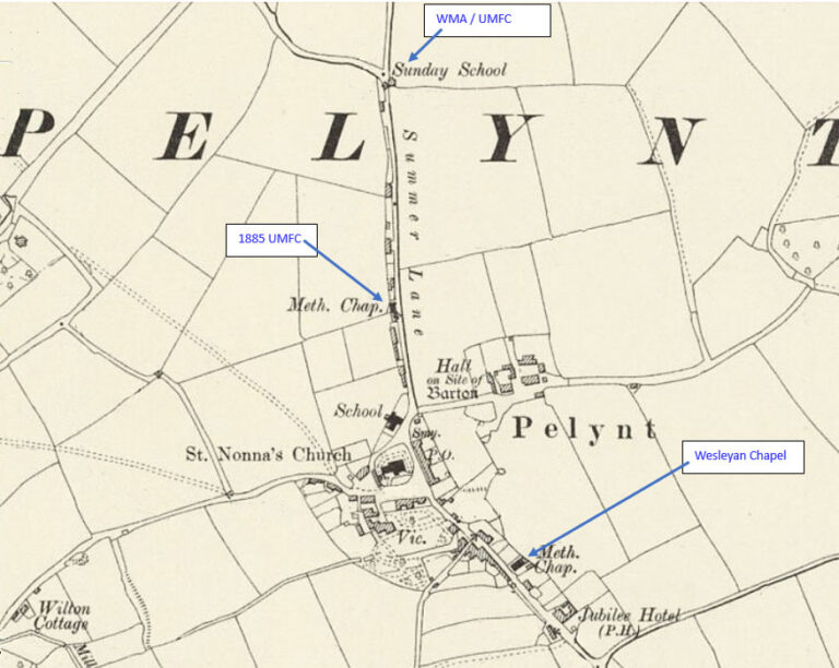 Mapping Methodism – Pelynt Wesleyan Chapels – Cornish Story
