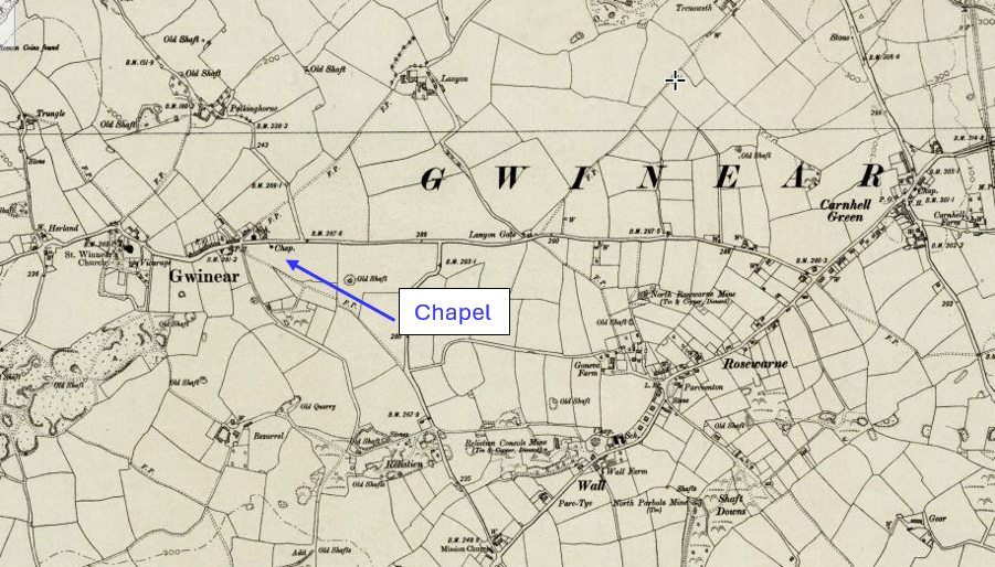 Mapping Methodism – Gwinear Wesleyan Chapel – Cornish Story