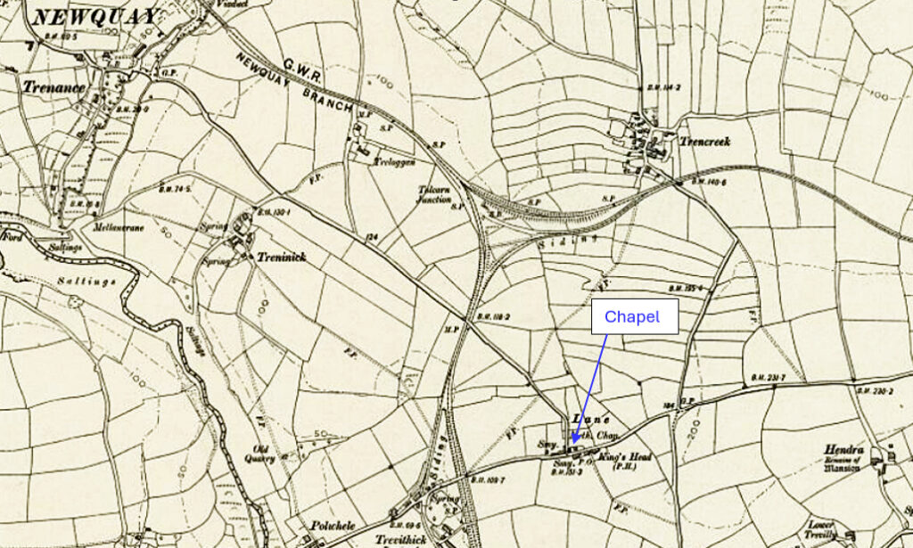 Mapping Methodism – Lane Wesleyan Chapel – Cornish Story