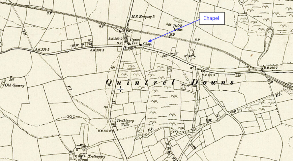 Mapping Methodism – Quintrell Downs Bible Christian – Cornish Story