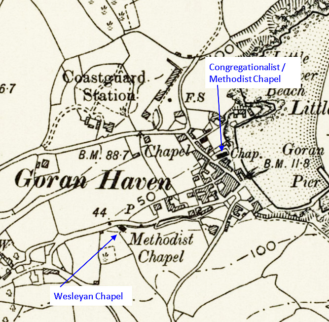 Mapping Methodism – Gorran Haven Wesleyan Chapel – Cornish Story