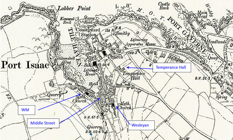 Mapping Methodism – Port Isaac Wesleyan Chapel – Cornish Story
