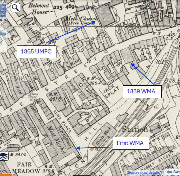 Mapping Methodism – Redruth Wesleyan Methodist Association – Cornish Story
