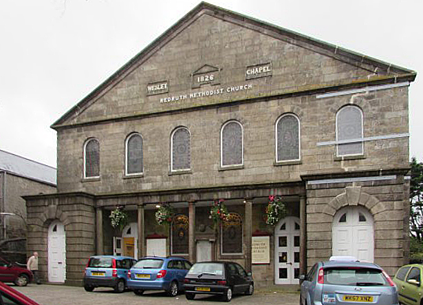 Mapping Methodism – Redruth Wesleyan Chapel – Cornish Story